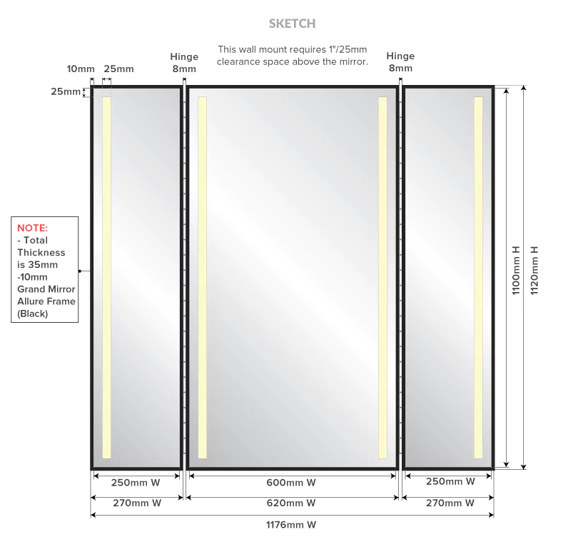 STUDIO DayLight | Grand Mirrors